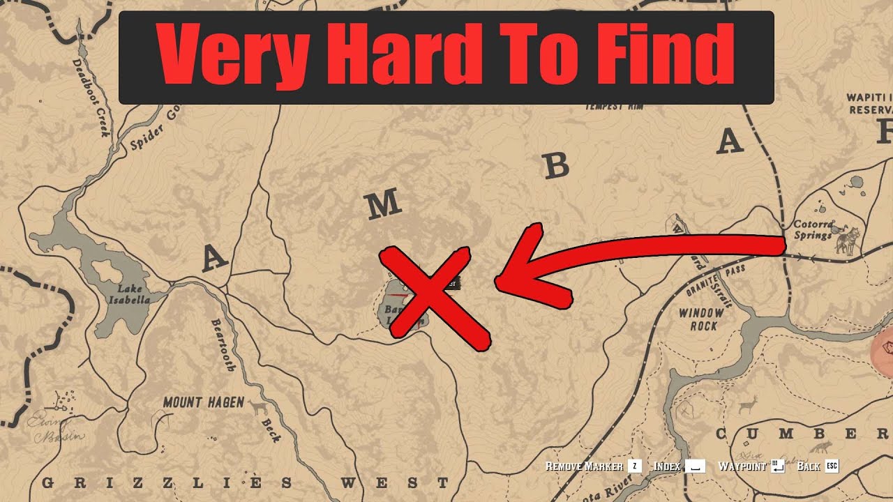 This is impossible to find this Treasure without any guidance - RDR2 ...