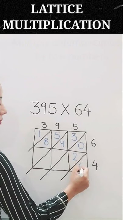 MULTIPLICATION USING LATTICE METHOD - YouTube