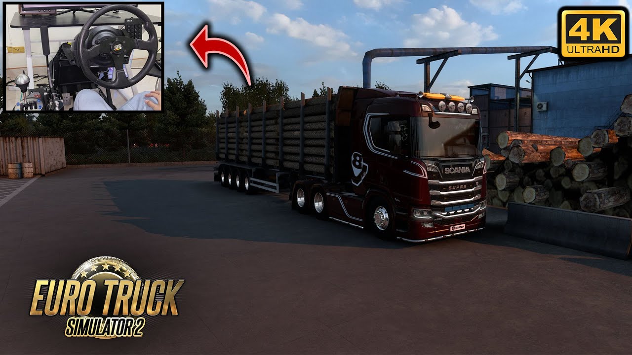 Scania R Series V8 Sound | Promods Map | ETS 2 (V1.45) | Thrustmaster ...