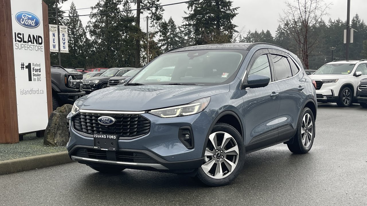 2025 Ford Escape Platinum HEV + Moonroof, Class II Trailer Pkg, HeadsUp ...