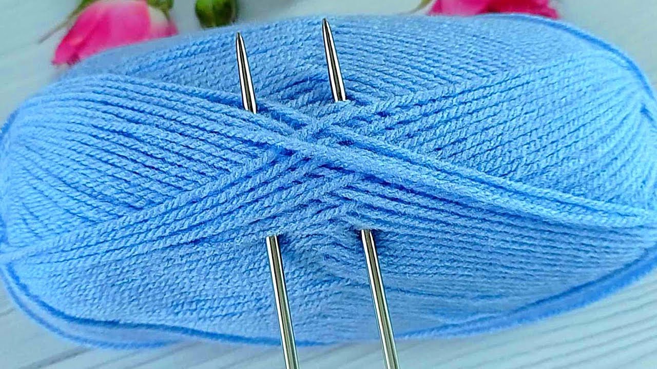 AMAZİNG👌UNIQUE! knitting stitch! very easy and beautiful knitting ...