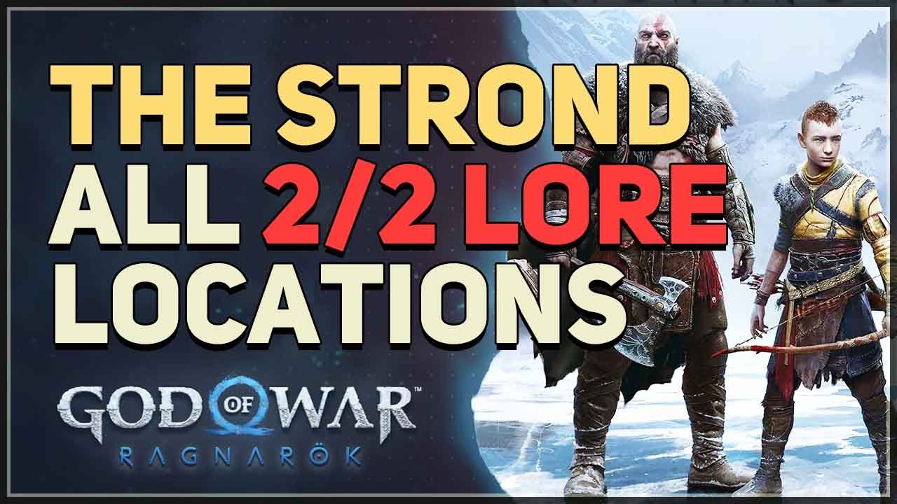 All Lore The Strond God of War Ragnarok - YouTube
