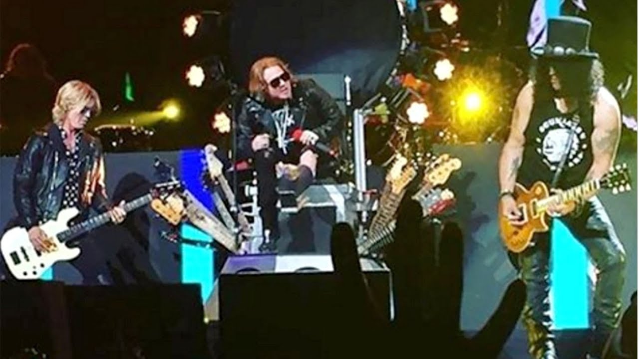 Guns N' Roses live Las Vegas (9.04.2016) - YouTube