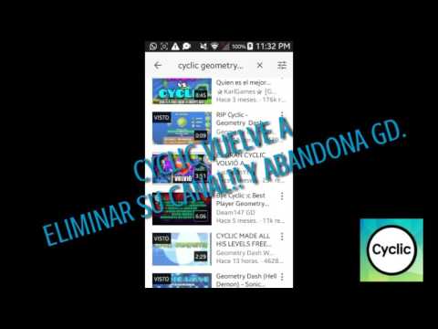 CYCLIC VUELVE A DEJAR GD Y ELIMINA SU CANAL| DESC - YouTube