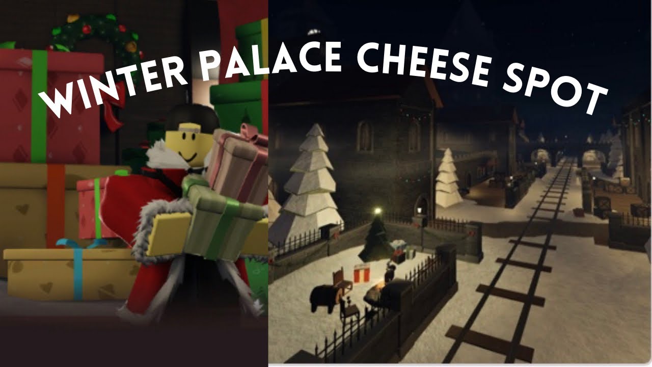 Roblox Evade Winter Palace Cheese Spot - YouTube
