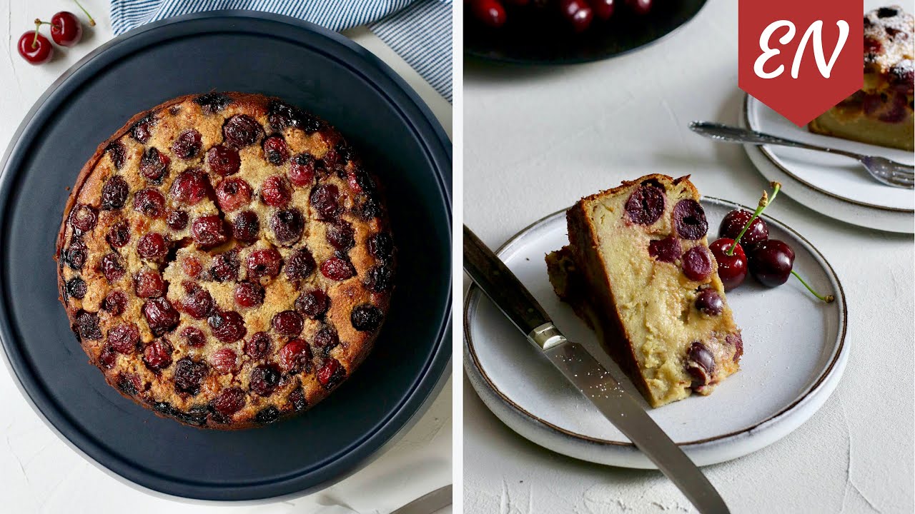 Authentic French Clafoutis Recipe (Cherries & Pistachio) || William's ...