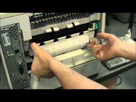 HP 4350 - How to Replace the Fuser Assembly (incl. 4200/4250/4300 ...