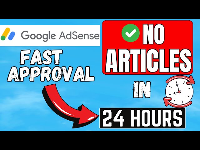 Fast Google AdSense Approval Method in 24 hours 🔥🔥🔥 (FREE WITHOUT ARTICLES) on PHP Script Tools.