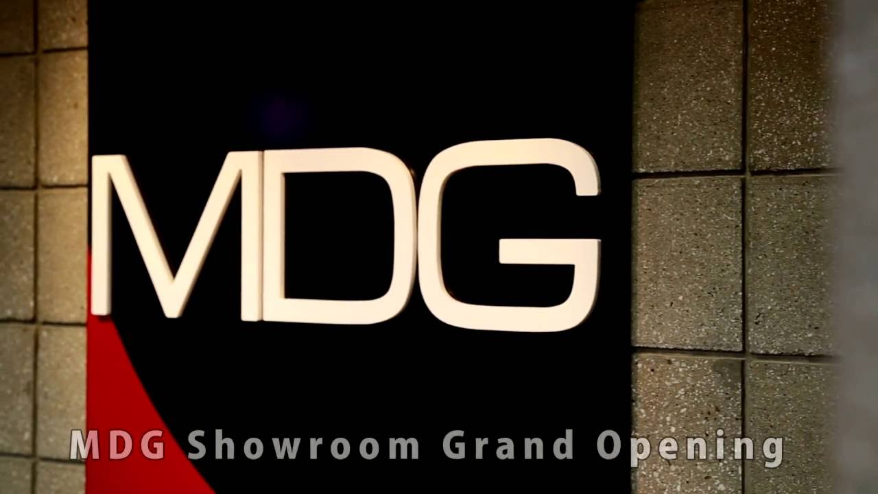 MDG Showroom Grand Opening Video - YouTube