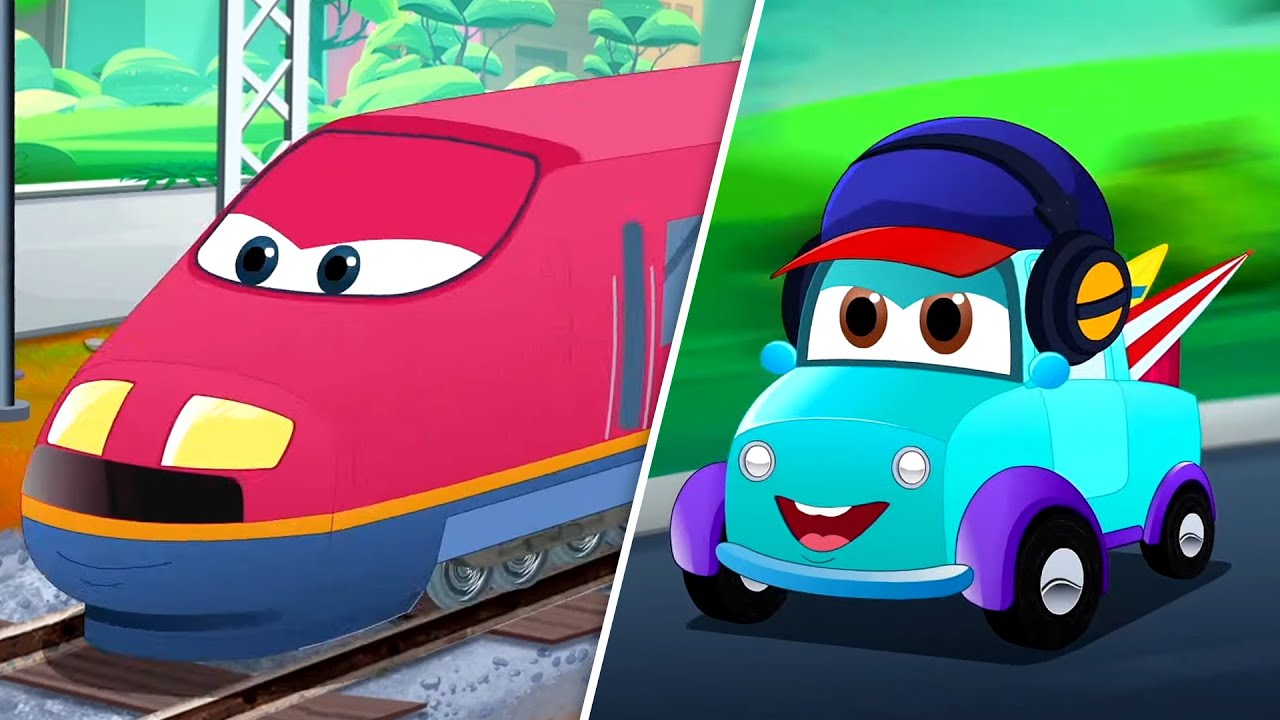 Level Crossing Pickle, Super Car Royce Cartoon Videos by USP Studios ...