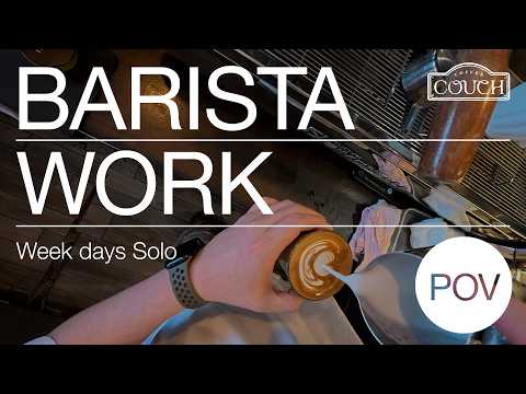 POV - The Honest Daily Work of an Everyday Barista (Real Cafe Sounds / Eng Sub)