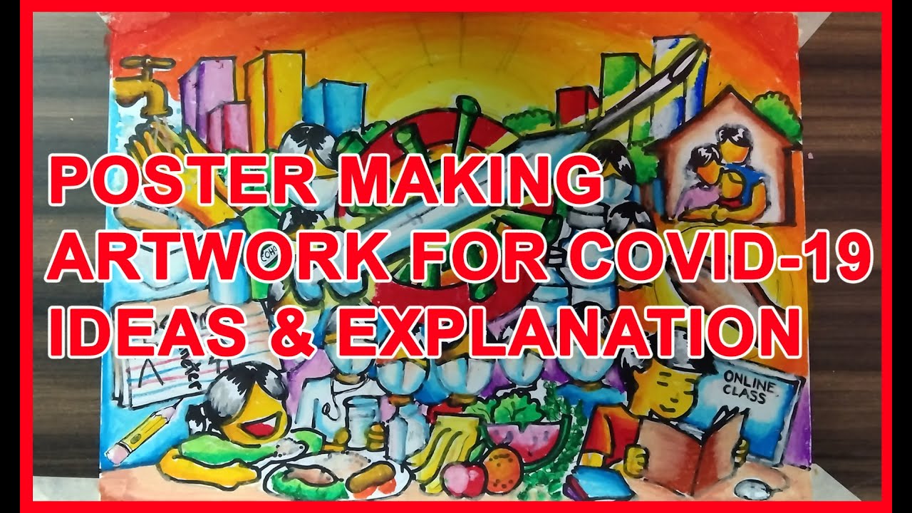 BEGINNERS TUTORIAL: COVID-19 - POSTER MAKING ARTWORK (IDEAS ...