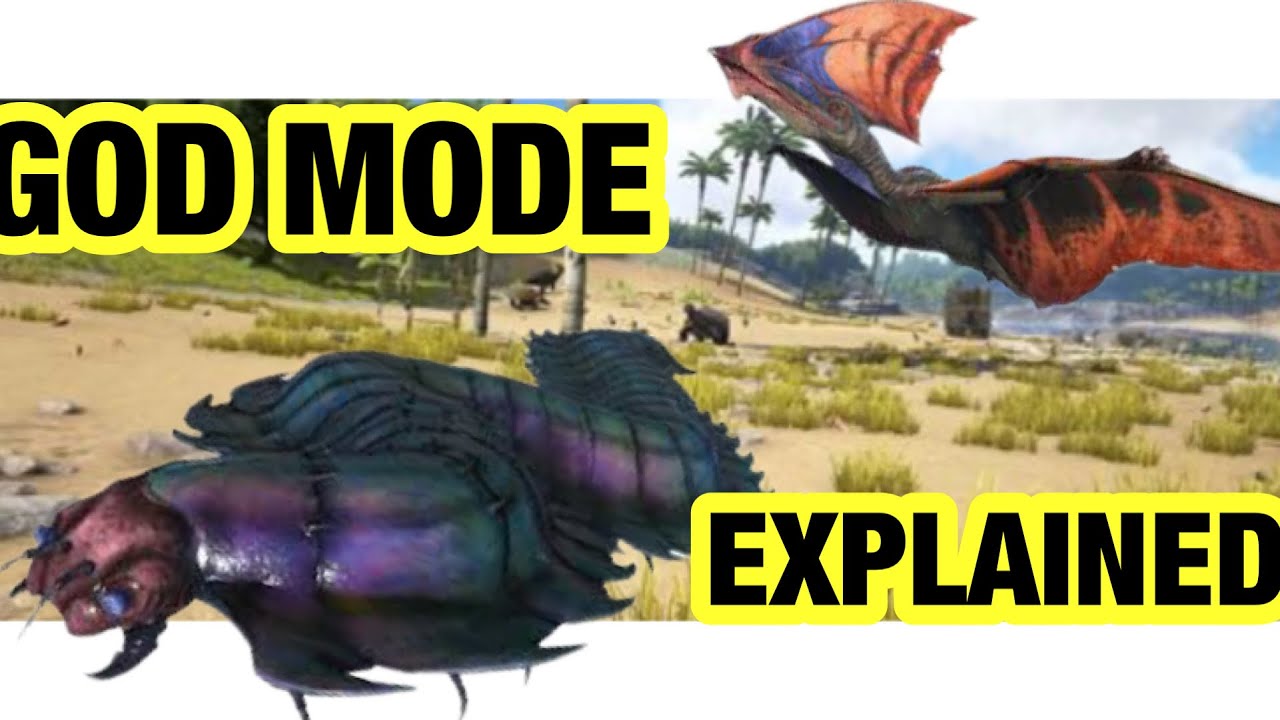 NEW GOD MODE GLITCH EXPLAINED ( ARK : SURVIVAL EVOLVED GLITCH ) - YouTube