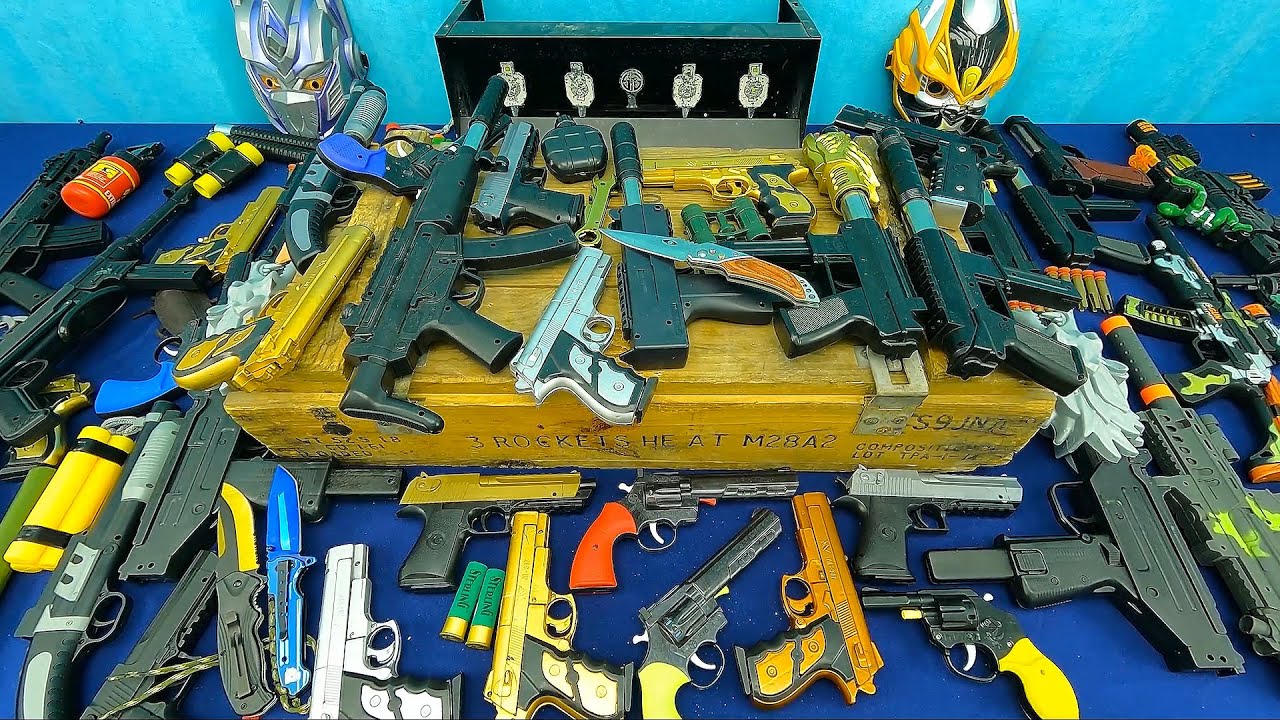 Transformers And Bumblebee Masks, Toy Realistic Guns And Rifles ...