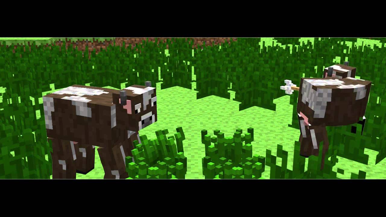 Cows [Minecraft Animation] #02 - YouTube