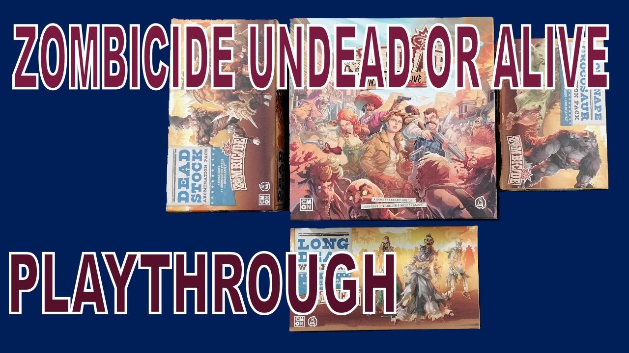 Zombicide Undead or Alive Solo play throungh with Abomination pack ...