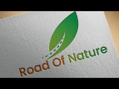 1.19 Creative natural green road logo. Professional ogo design. Adobe ...