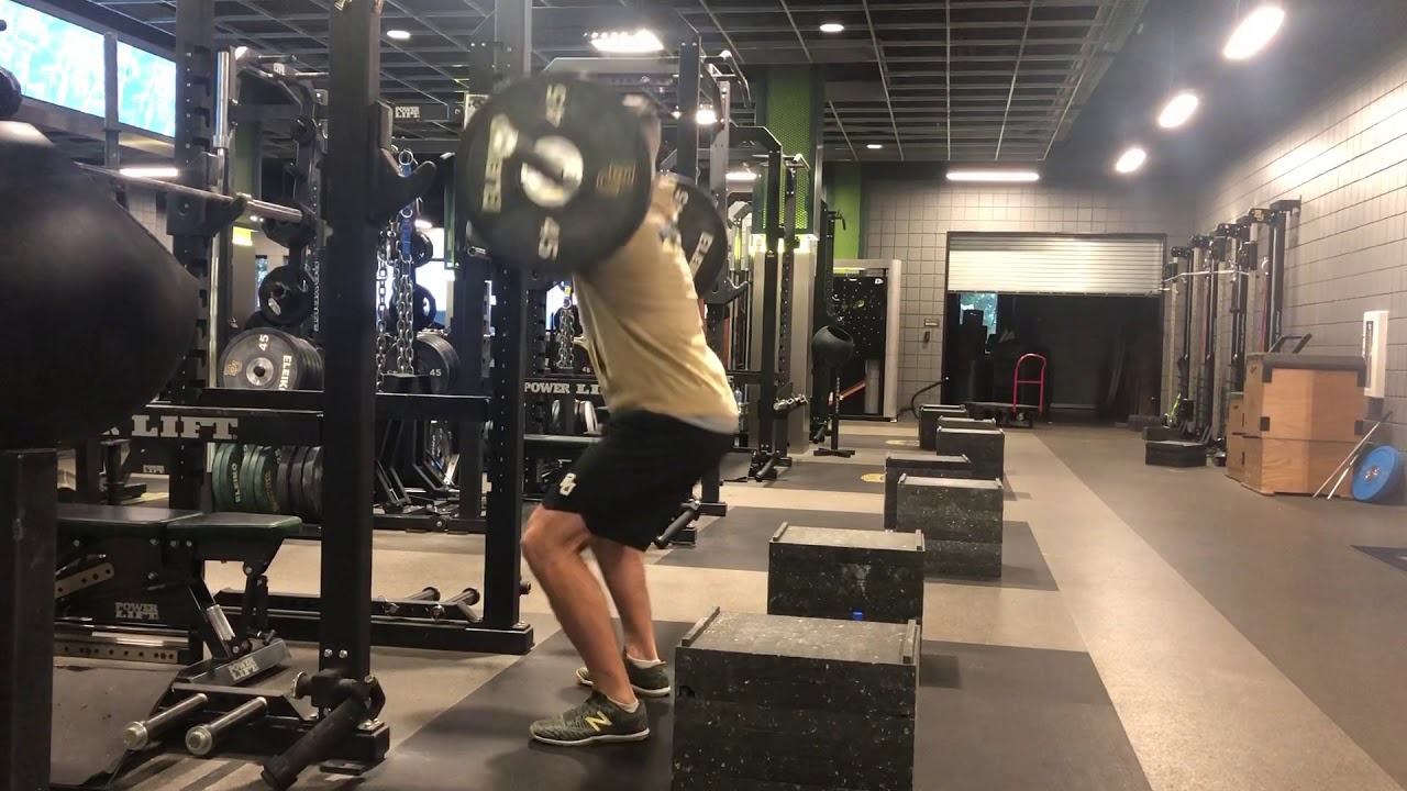 Concentric Front Squat - YouTube
