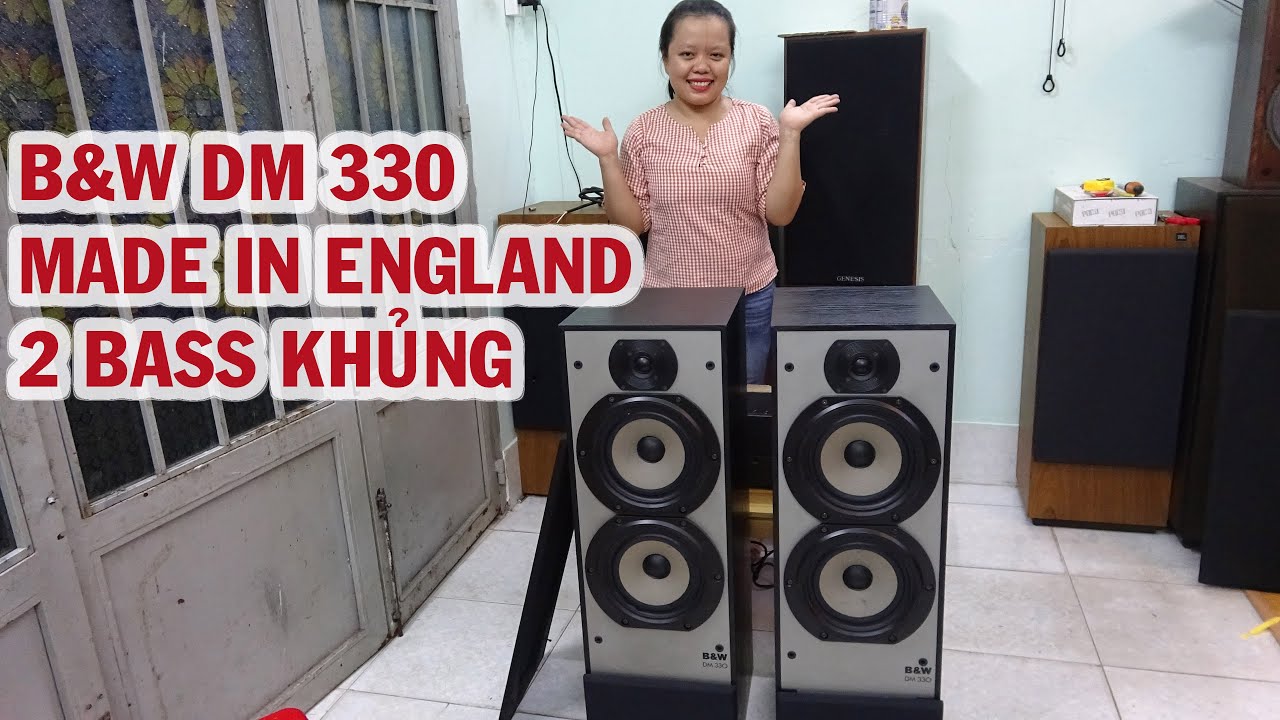 Tiếp tục bán lỗ sặc máu 1 triệu loa B&W DM 330,nòi ENGLAND - YouTube