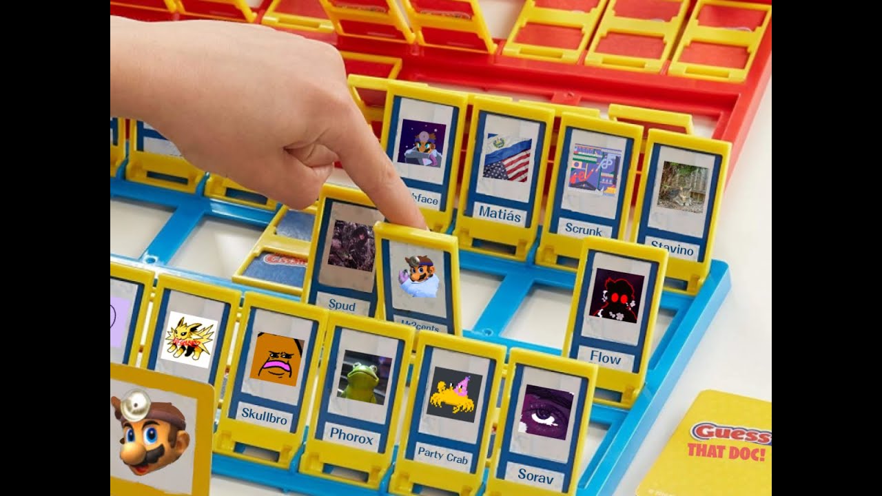 Guess Who Doc-Cord Challenge - YouTube