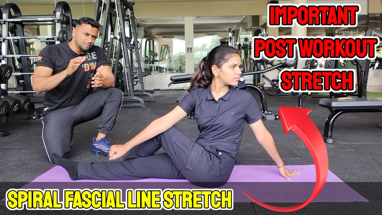 Spiral Line Fascia Stretch - YouTube