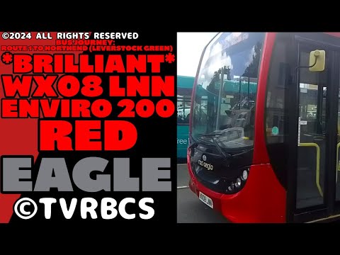 Brilliant E200 🔥💯 | Bus Ride | Red Eagle Buses | WX08 LNN | Route 1 To ...