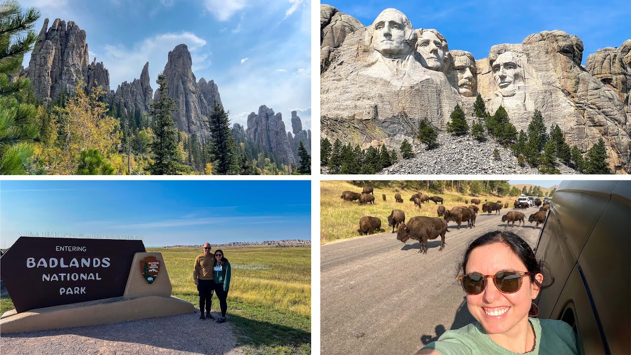 3 Day Roadtrip Across South Dakota | Badlands National Park, Custer State Park, and Mount ...