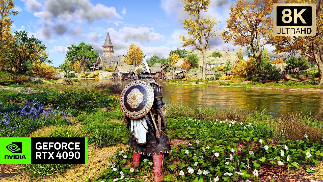 [8K] AC Valhalla RTX 4090 - RAY TRACING Reshade Ultimate Realism FX ...
