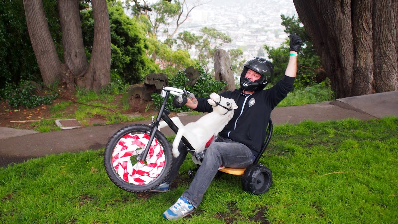 Big Wheel Build - Horse Bike rides again! - YouTube