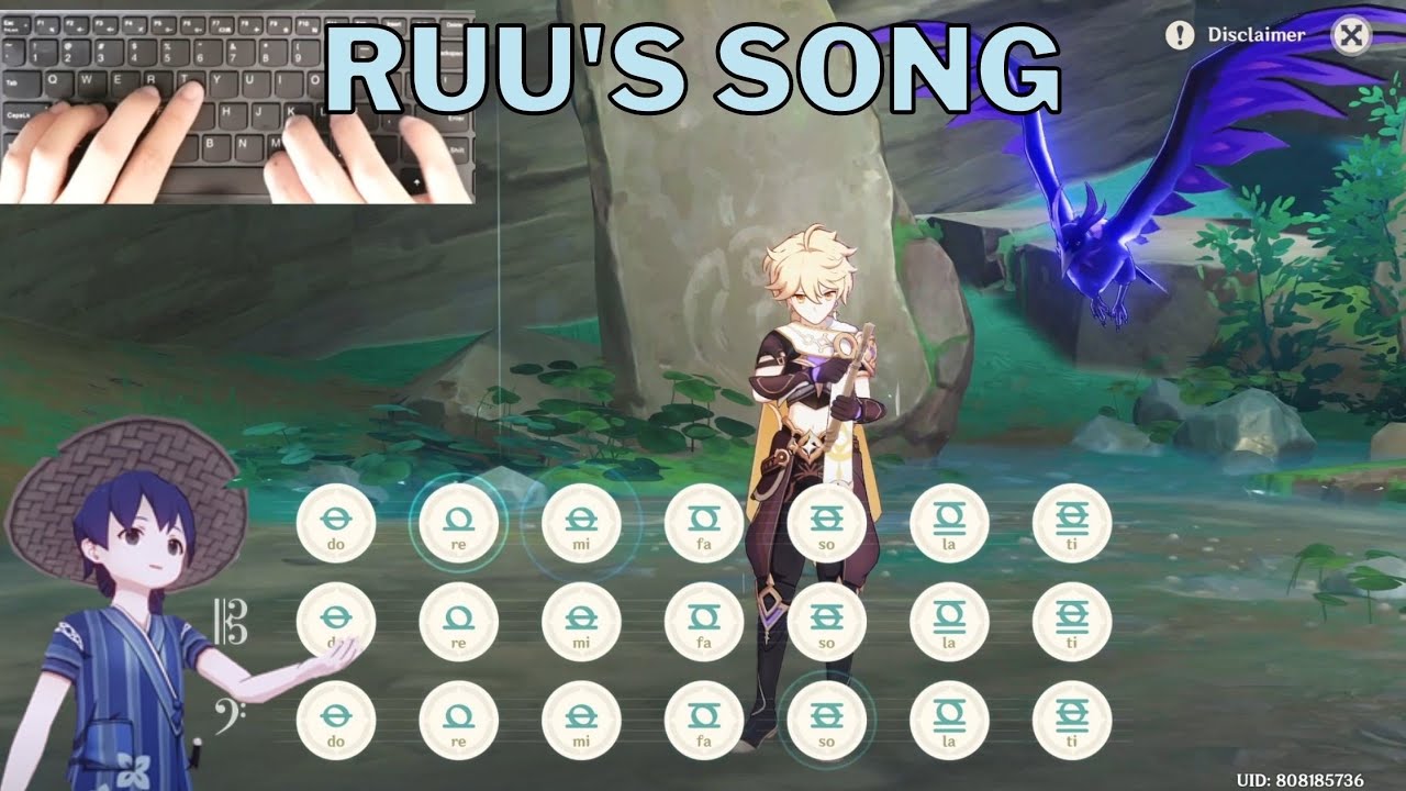 Ruu's Song (Windsong Lyre Cover) - Genshin Impact Tsurumi Island Quest ...