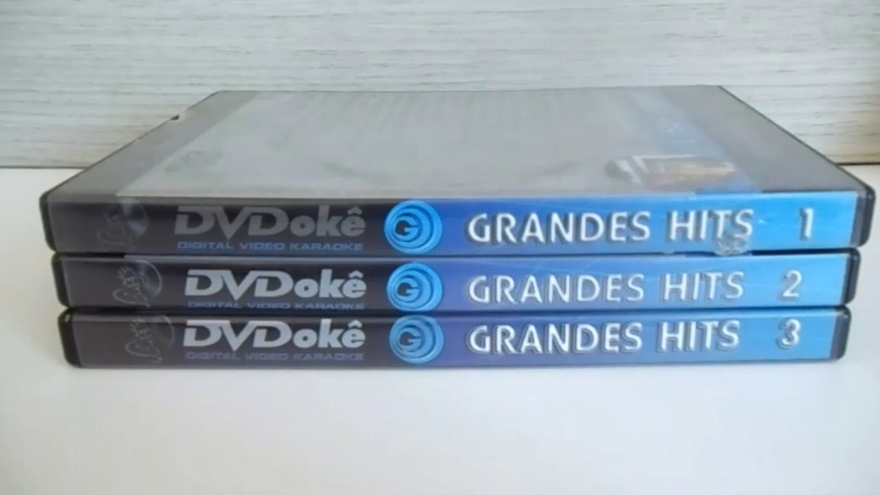 DVDokê Gradiente Grandes Hits 1,2,3 - 3 Unidades [Vendidos] - YouTube