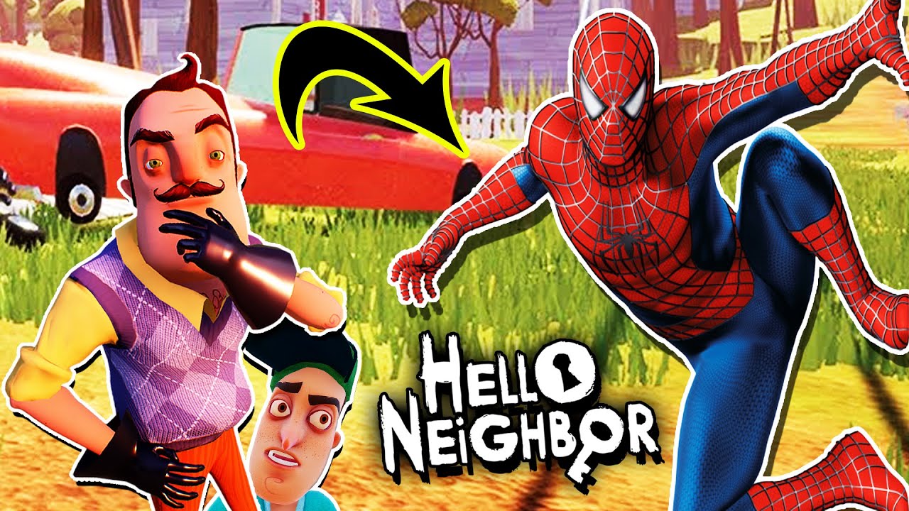 HELLO ULTIMATE SPIDER MAN | Hello Neighbor Mod - YouTube