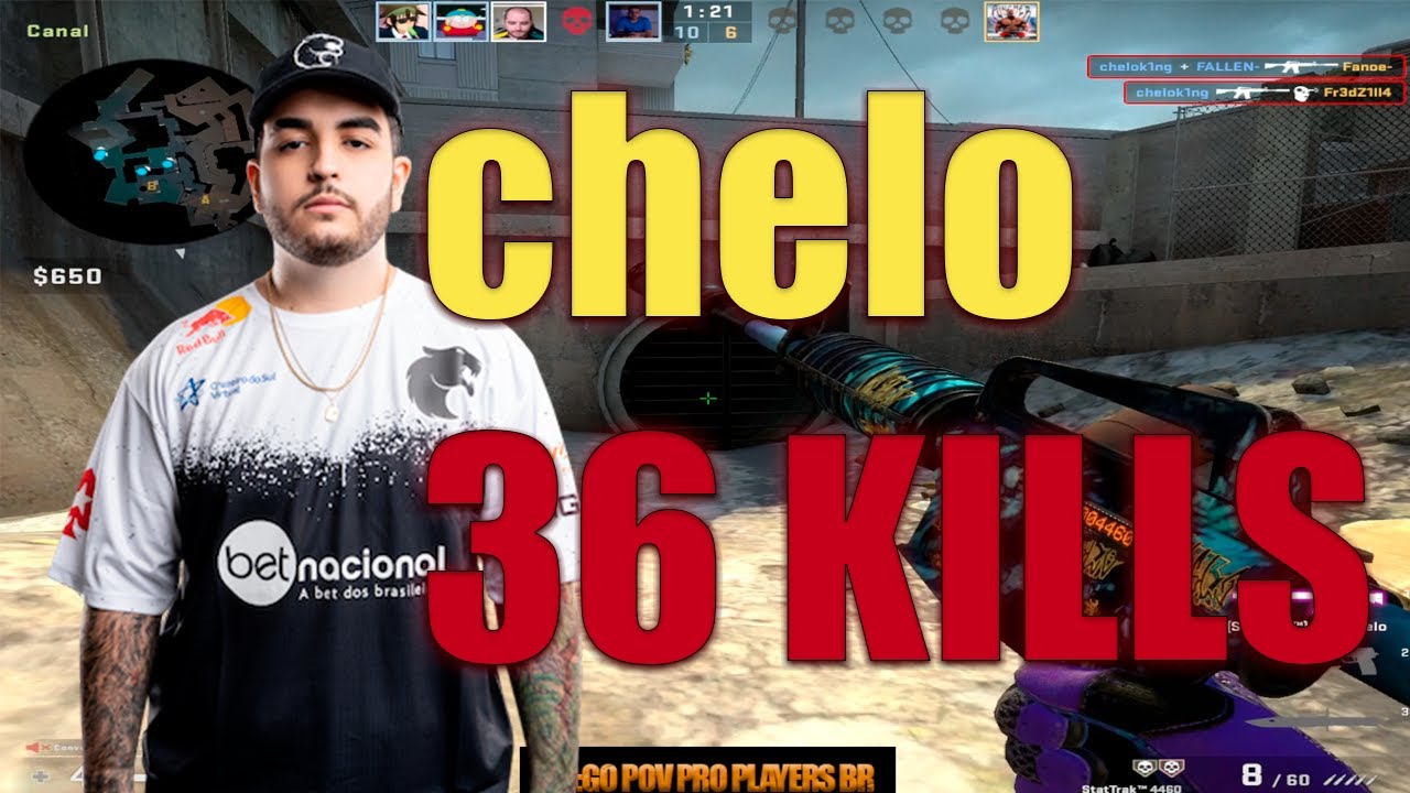 CSGO POV FURIA chelo 36 KILLS Overpass POV | Faceit Ranked | 24 Jul ...