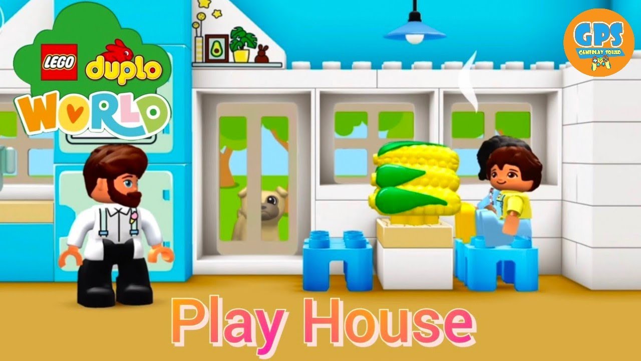 LEGO Duplo World | Play House | Educational Games and Cartoons for Kids ...
