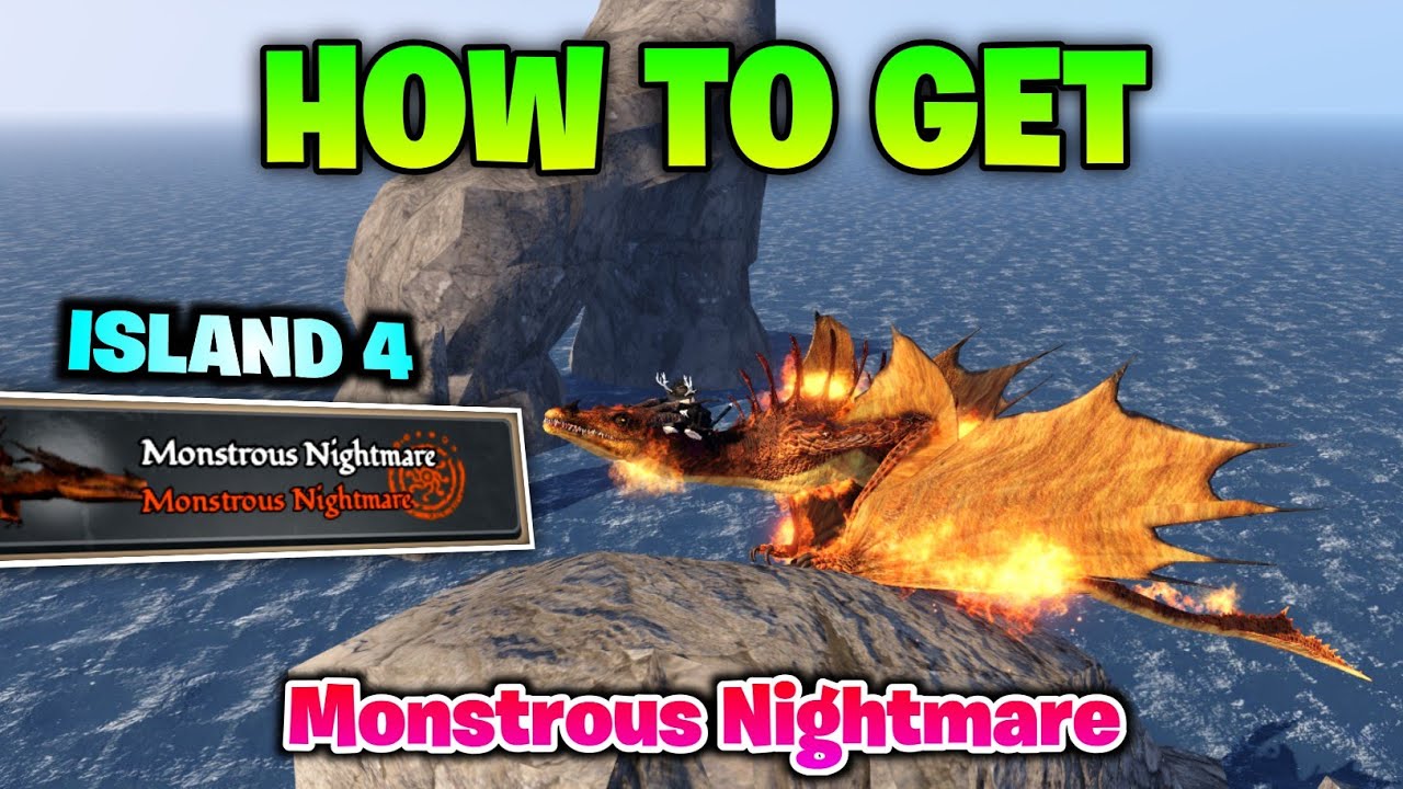 How to Get Monstrous Nightmare Dragon - How to Train your Dragon Roblox ...