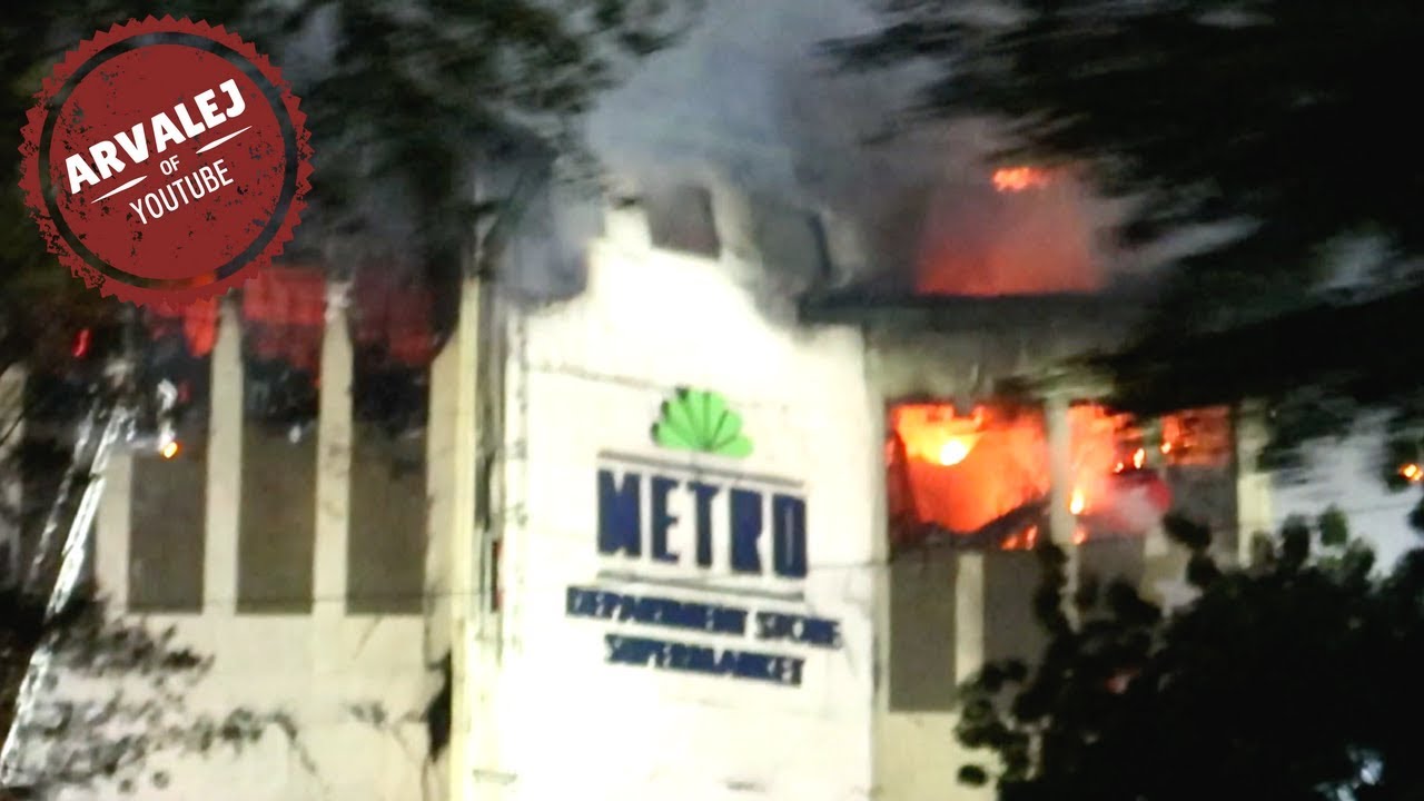 UPDATE JUST NOW: FIRE AT AYALA CENTER MALL CEBU | METRO GAISANO MALL ...