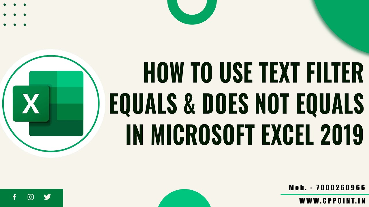 HOW TO USE TEXT FILTER EQUALS AND DOES NOT EQUALS IN EXCEL excel HOW TO USE TEXT FILTER EQUALS AND DOES NOT EQUALS IN EXCEL excel