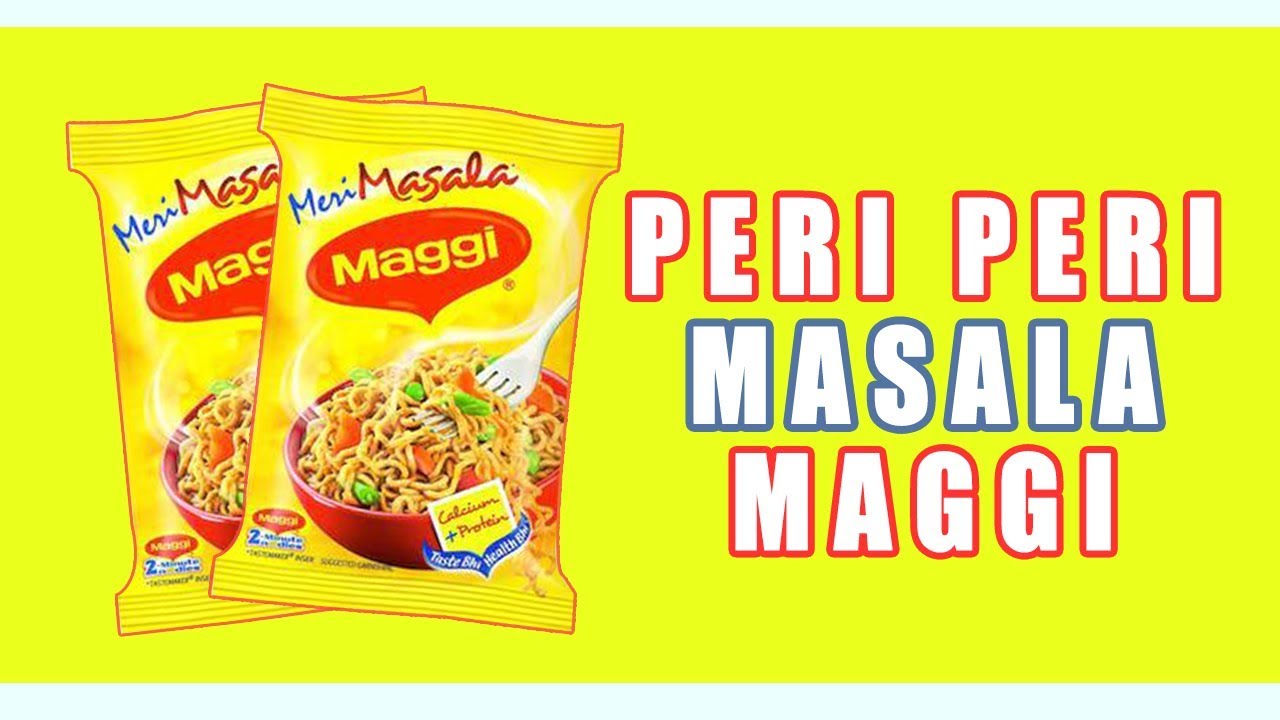 PERI PERI MASALA MAGGI | 2 Minute Recipe | Quarantine Series - YouTube