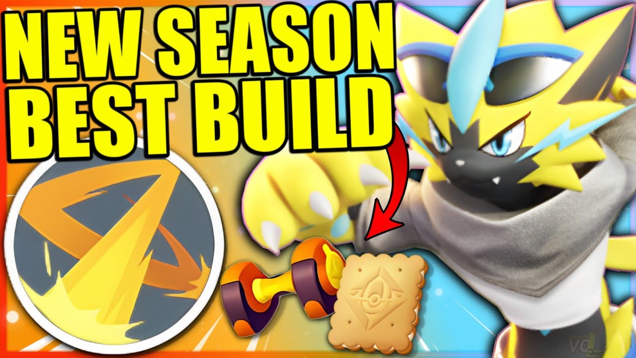 How to easily TRIPLE your ZERAORA DAMAGE by this Build | Pokemon Unite ...