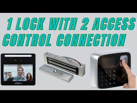 1 lock 2 access control connection - YouTube