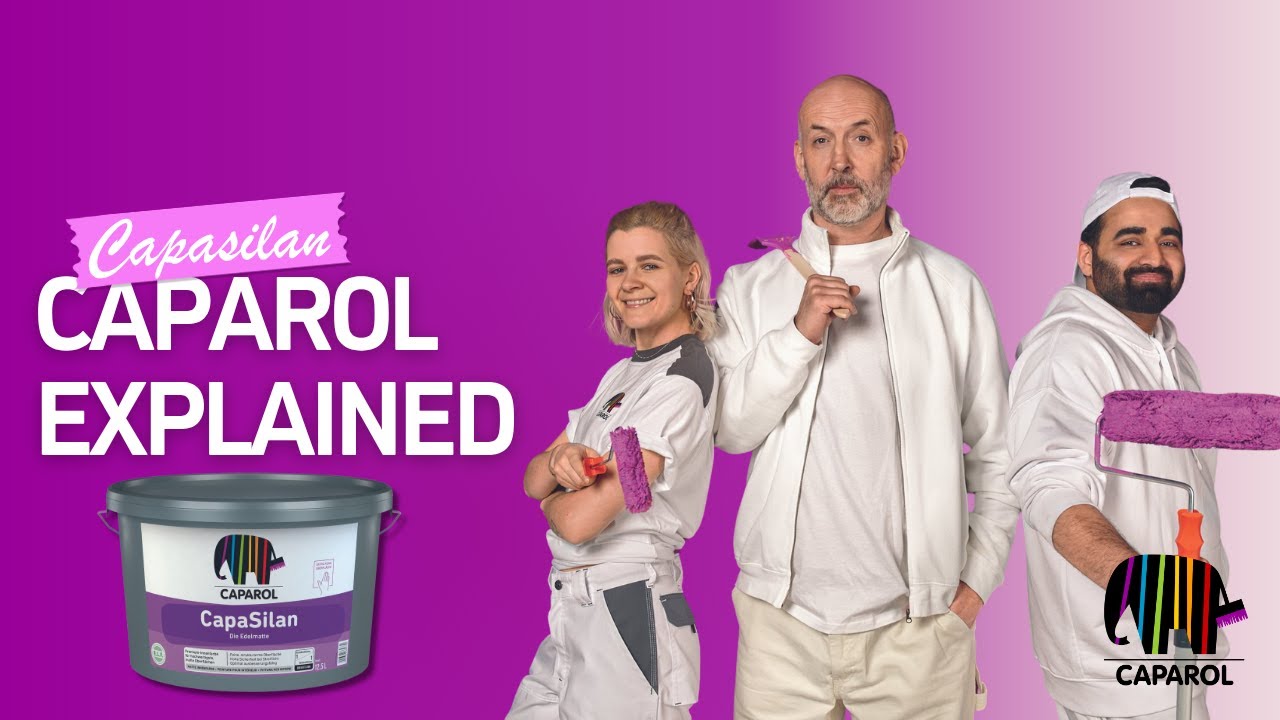 Caparol CapaSilan | Anti-Reflex Interior Paint - YouTube