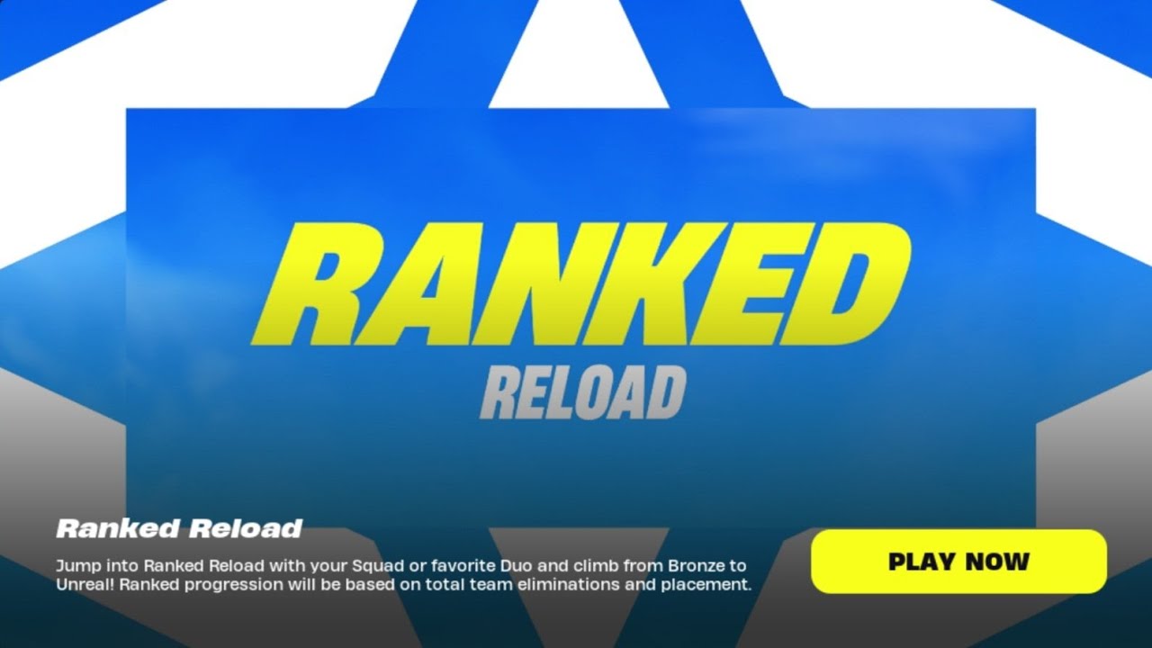 Playing ranked reload!!! - YouTube
