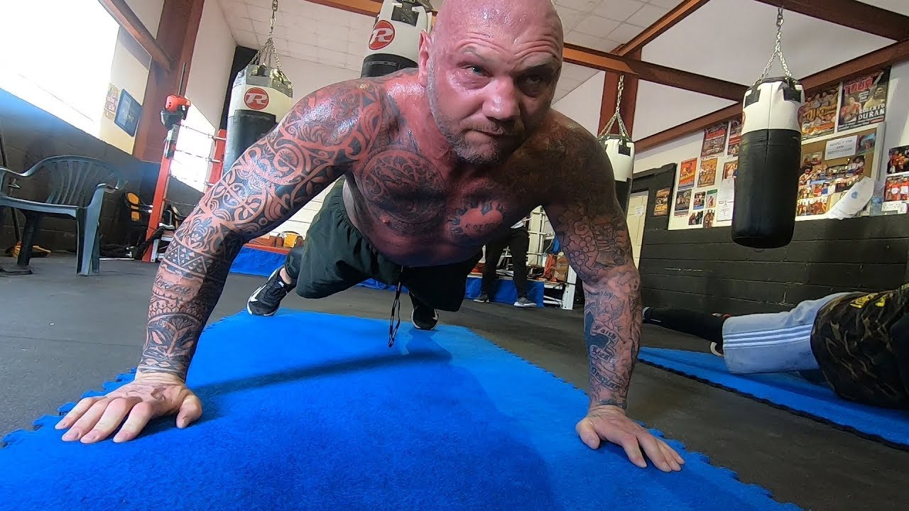 Mark Potter Back in Serious Training for Grudge Fight! - YouTube