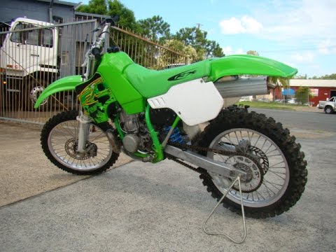 KAWASAKI KX500 2001 model - YouTube