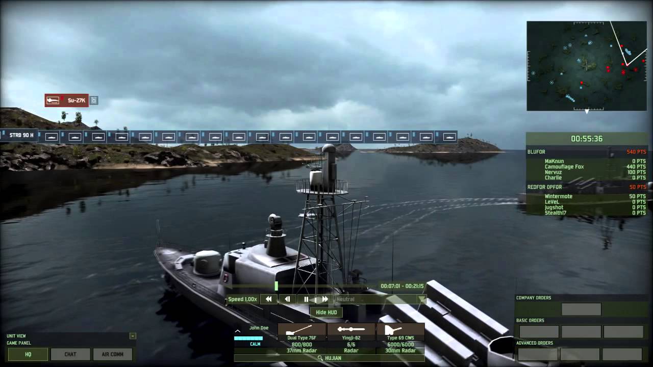 Wargame Red Dragon - ATGM Naval Spam - YouTube