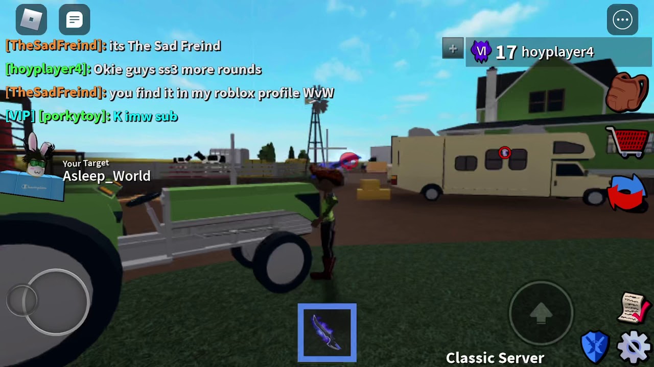 First video ever. Roblox assassin gameplay! - YouTube