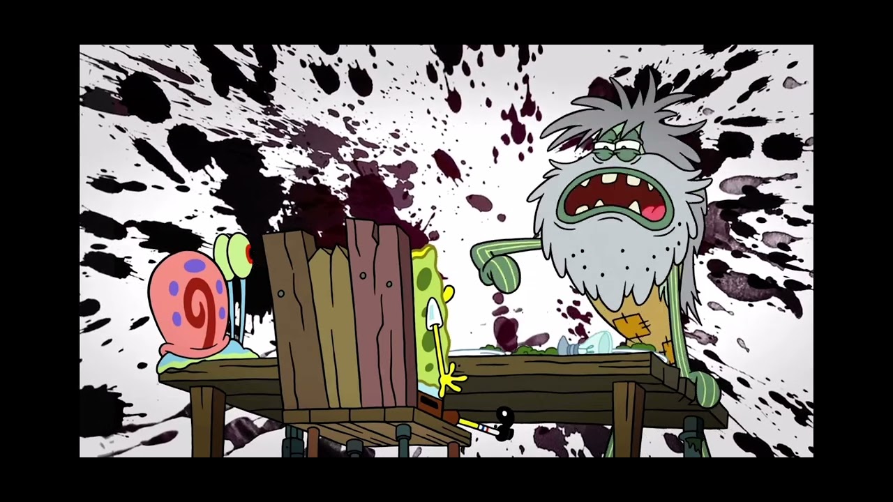 Ren And Stimpy Syle Background In Spongebob - YouTube