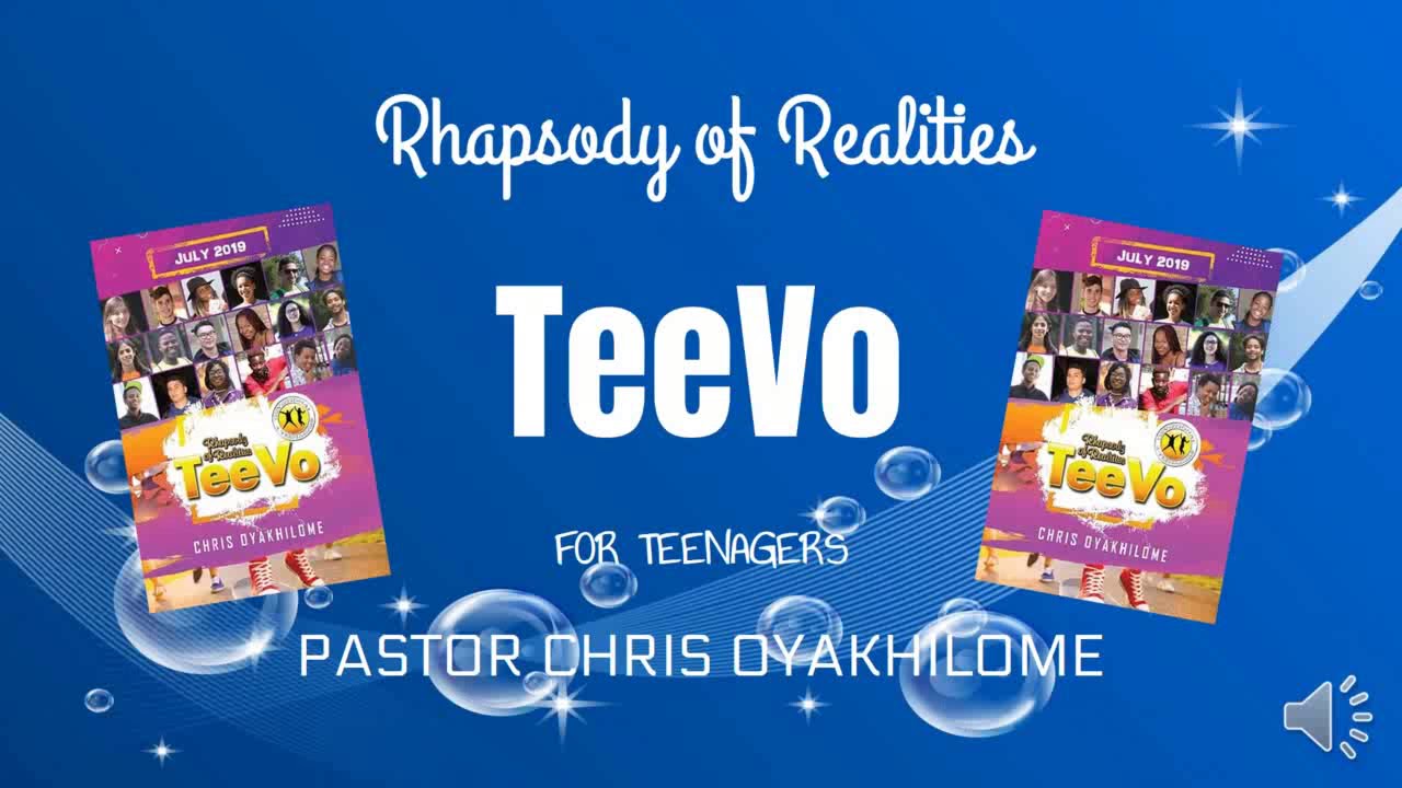 Rhapsody of Realities TeeVo: August 1st, 2019 - YouTube