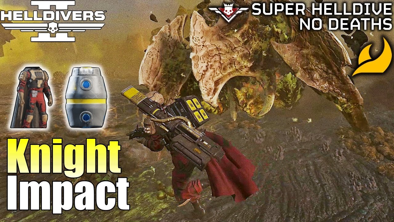 Helldivers 2 -MP98 Knight Build Gameplay (No commentary, Max difficulty ...