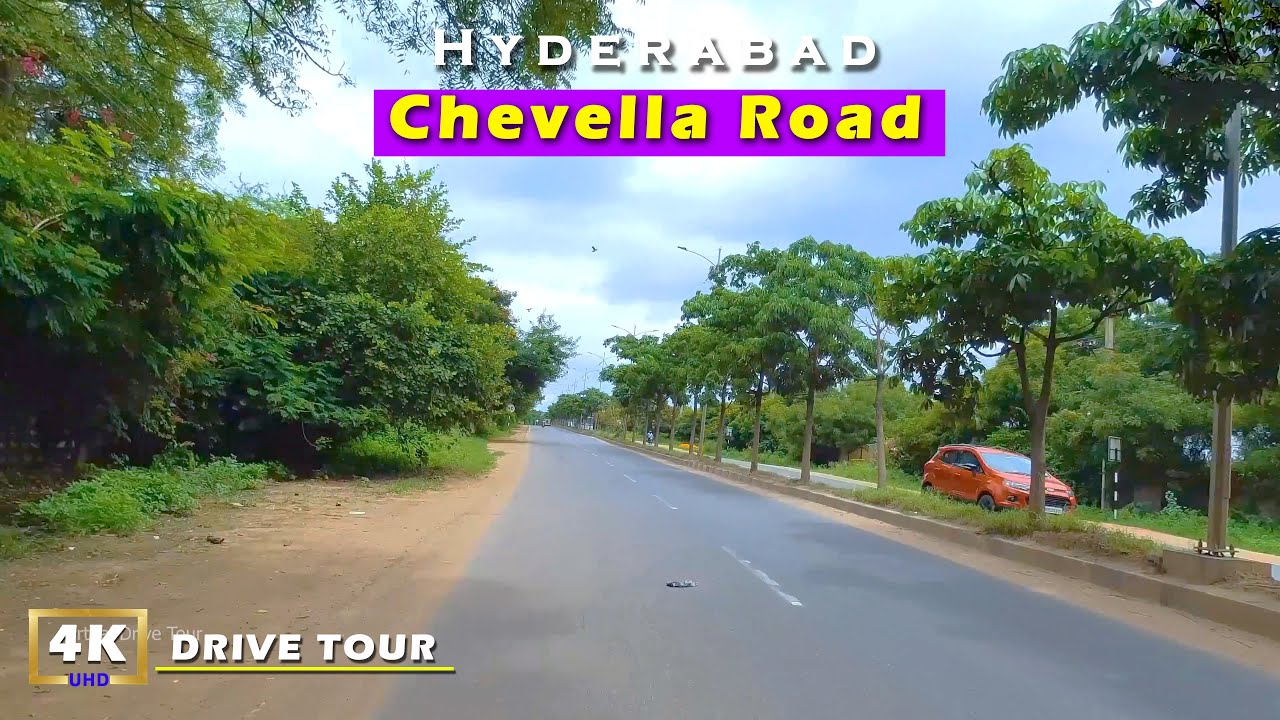 Chevella Road | 4k drive tour | - Hyderabad - YouTube